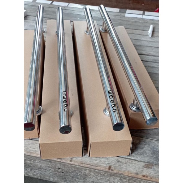 Jual Handle pintu rumah stainless 60 cm 80cm 100cm tarikan pintu gagang pintu rumah | Shopee ...
