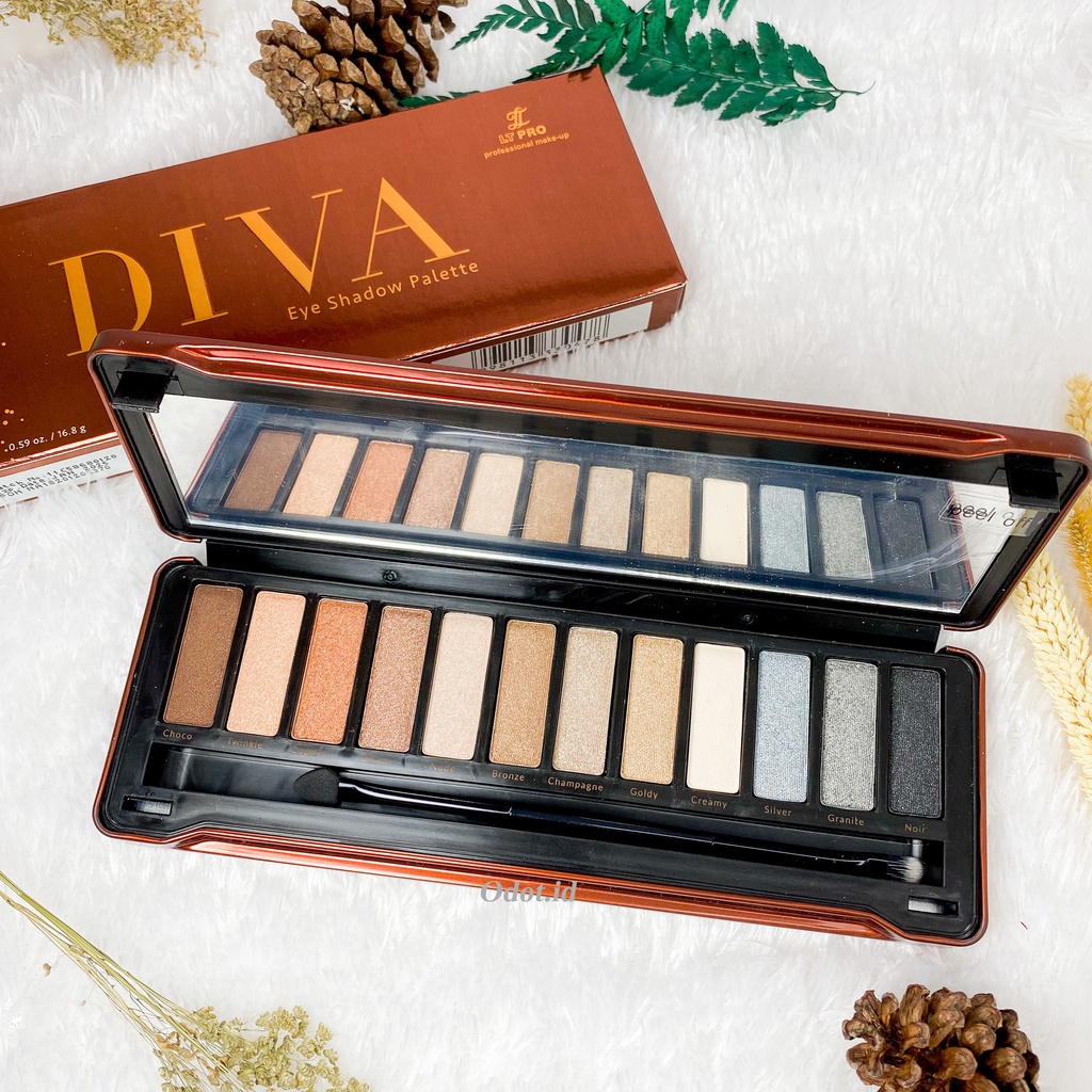 Jual LT Pro Diva Eyeshadow Palette | Shopee Indonesia