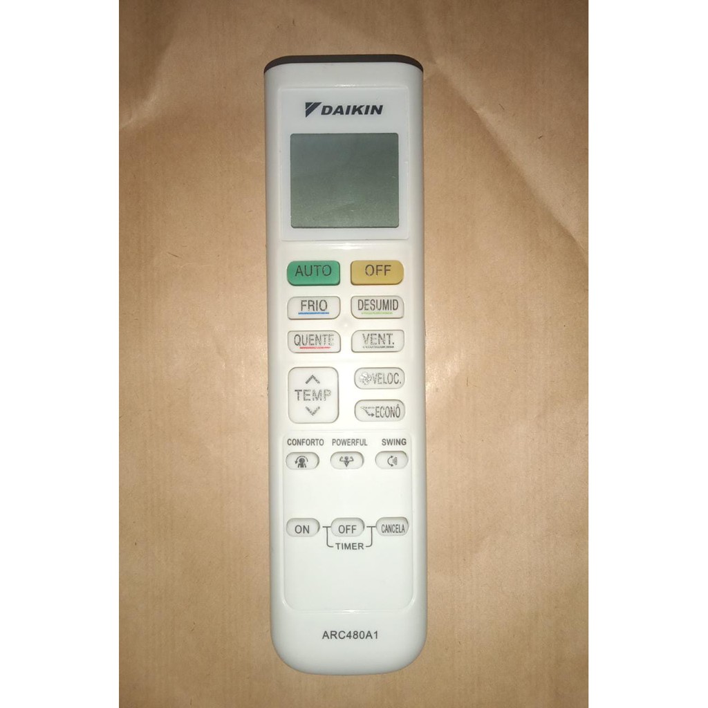Jual Remote Remot AC Split Daikin ARC480A1 | Shopee Indonesia