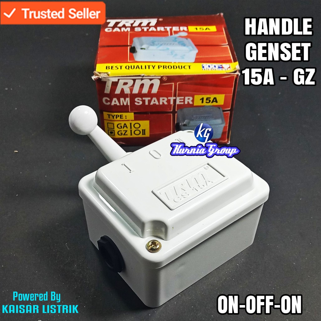 Jual Handle Genset 15A GZ 1 0 2 Saklar Jenset Oper PLN Saklar ON OFF ...