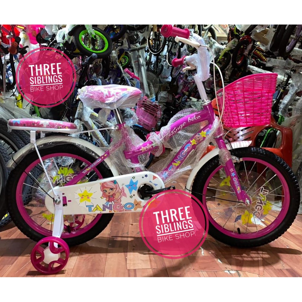 Jual SEPEDA MINI ANAK TANGO 3232 16 INCH WARNA PINK | Shopee Indonesia