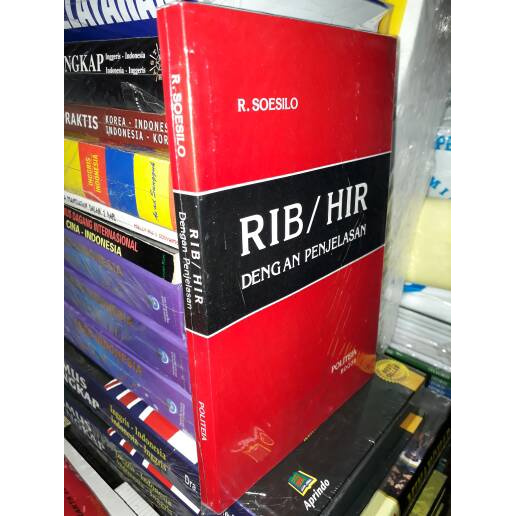 Jual BUKU BUKU HUKUM RIB / HIR ( R. SOESILO ) | Shopee Indonesia