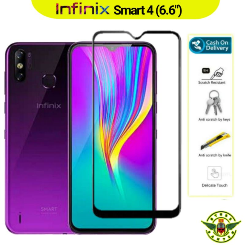 Jual TG Infinix Smart 4 Tempered Glass - Gorila Glass. Anti Gores Kaca ...