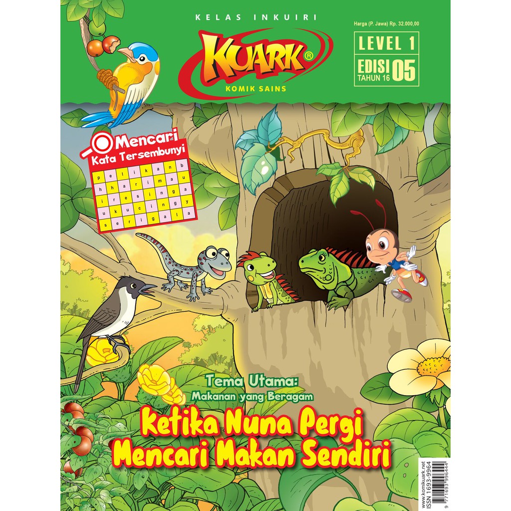 Jual KUARK Komik Sains Level I Edisi 5 Tahun XVI | Shopee Indonesia