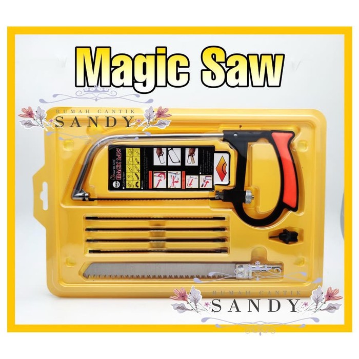 Jual Magic Saw Gergaji 3in1 Serbaguna - Kayu Besi Pipa - Multifungsi ...
