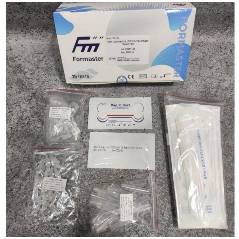 Jual Formaster antigen rapid test 1 karton 40 box | Shopee Indonesia