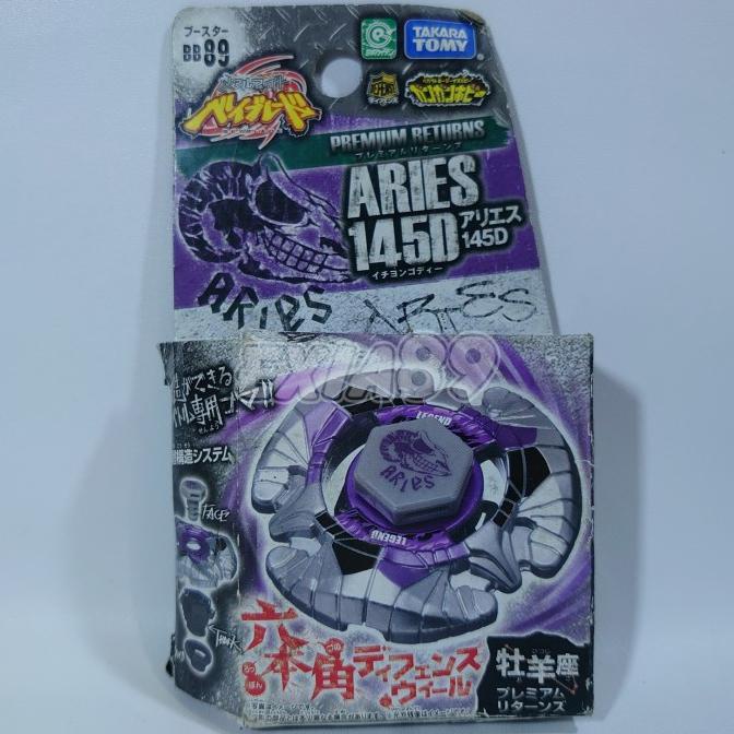 Jual Beyblade Metal Fight Bb89 Booster - Premium Returns Aries 145D ...