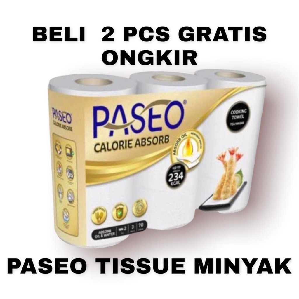 Jual SBM TISSUE PASEO SERAP MINYAK MAKANAN / KITCHEN TOWEL / TISSUE ...