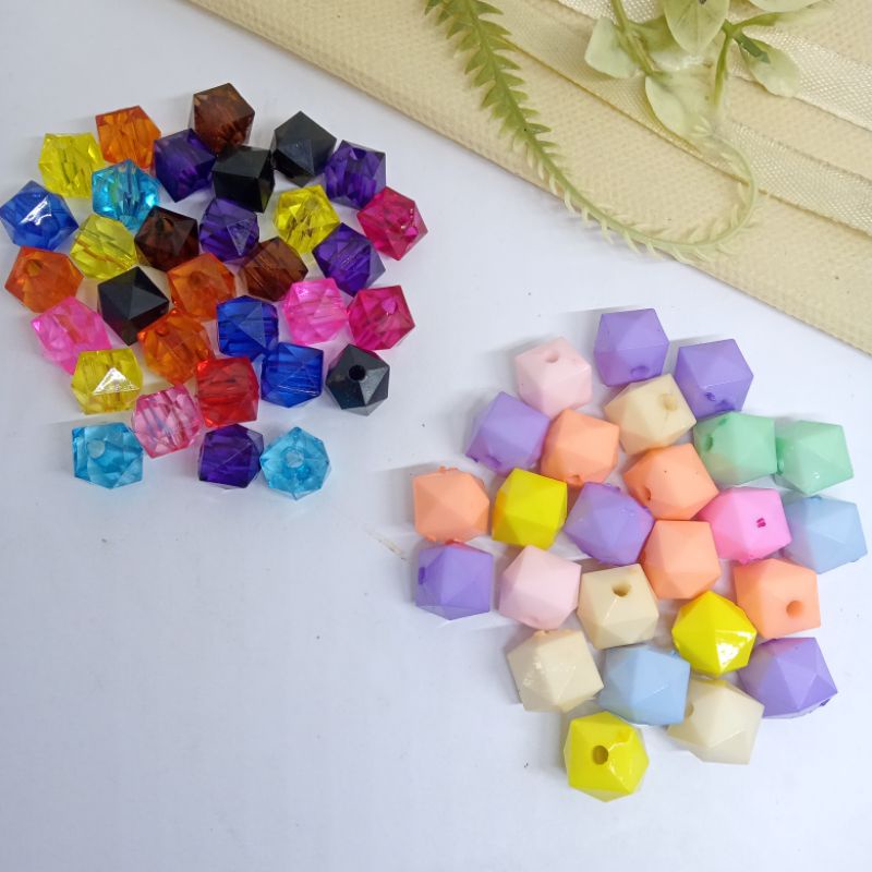 Jual Manik Persegi Simetris Bening dan doft | Shopee Indonesia