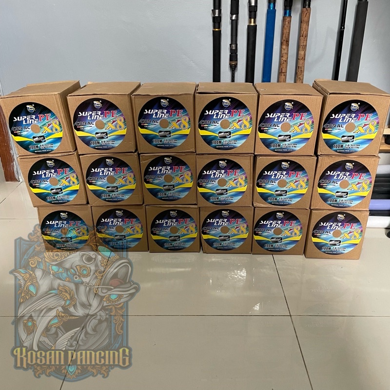 Jual SENAR PE ORCA CORAL SUPERLINE X8 (MURAH)! | Shopee Indonesia