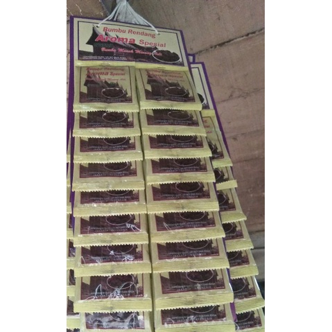 Jual Bumbu Rendang Aroma Spesial per renceng isi 20 sachet | Shopee ...