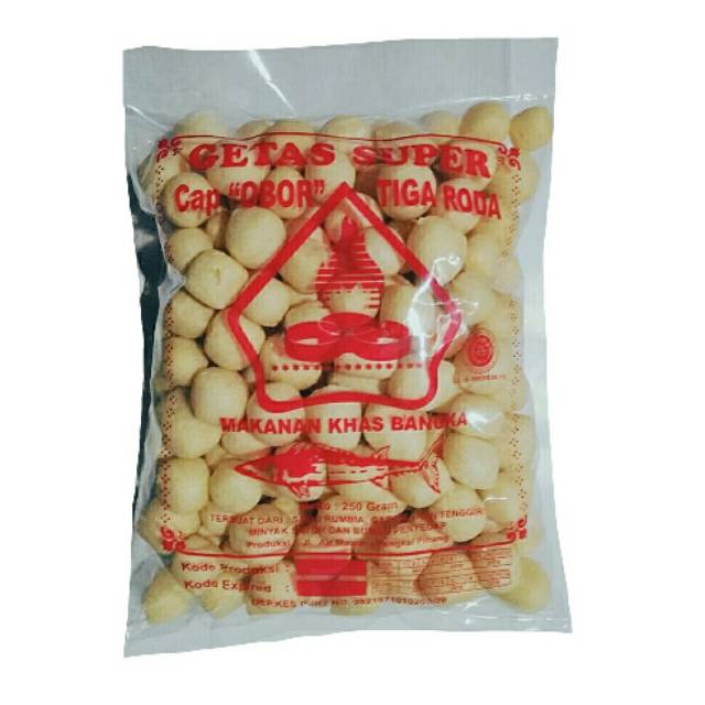 Jual GETAS SUPER BANGKA IKAN TENGGIRI CAP OBOR TIGA RODA 250GRAM OLEH ...