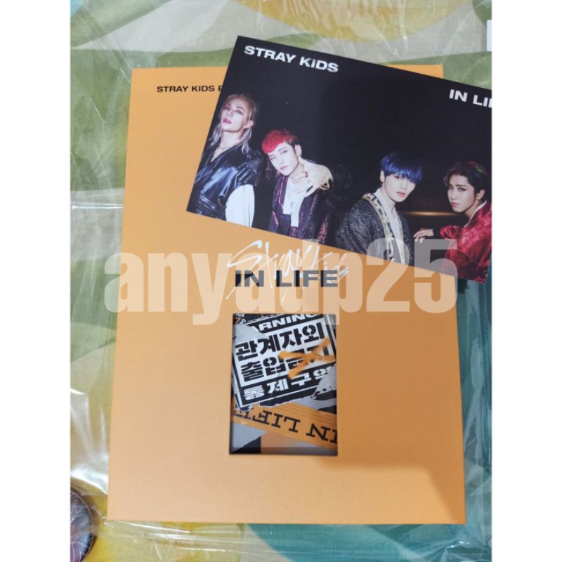 Jual [BACA DESKRIPSI] OFFICIAL ALBUM ONLY STRAY KIDS IN LIFE KUNING SKZ ...