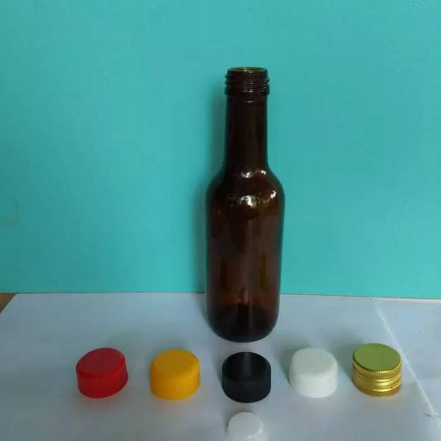 Jual Botol Kaca Coklat 250ml | Shopee Indonesia