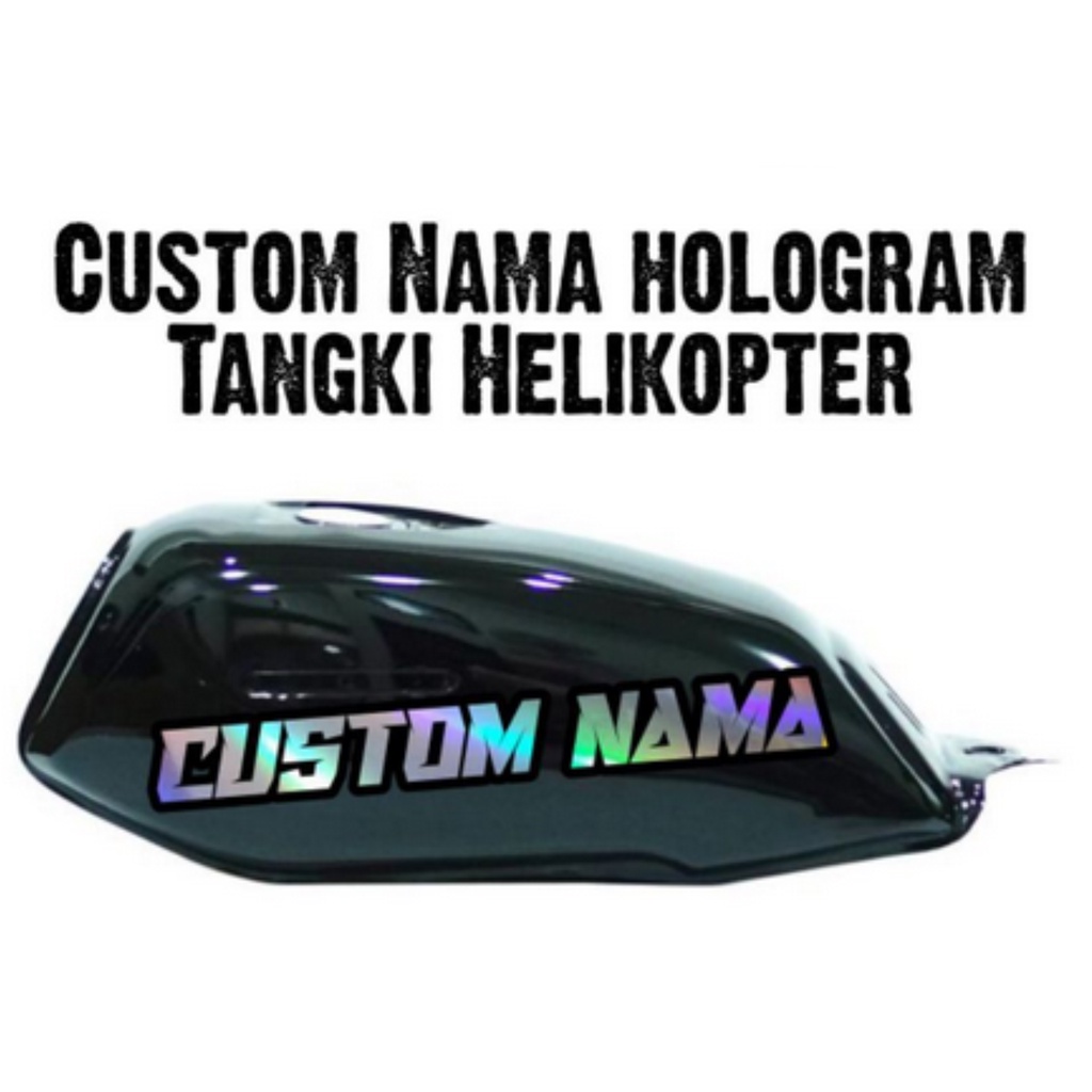 Jual Sticker Tanki MOTOR CB, GL, TIGER, HEREK, GL viral, keren HOLOGRAM ...