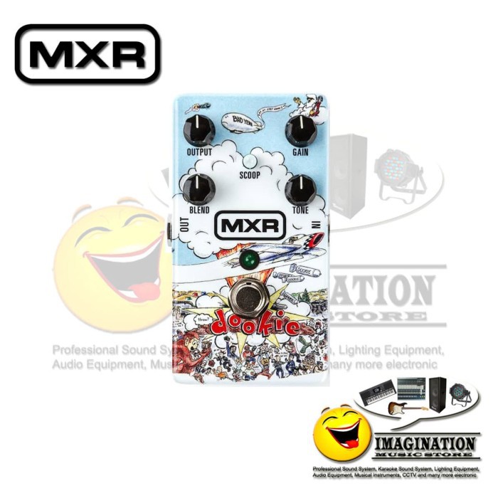 Jual MXR DD25 Green Day Dookie Drive Overdrive Pedal | Shopee Indonesia