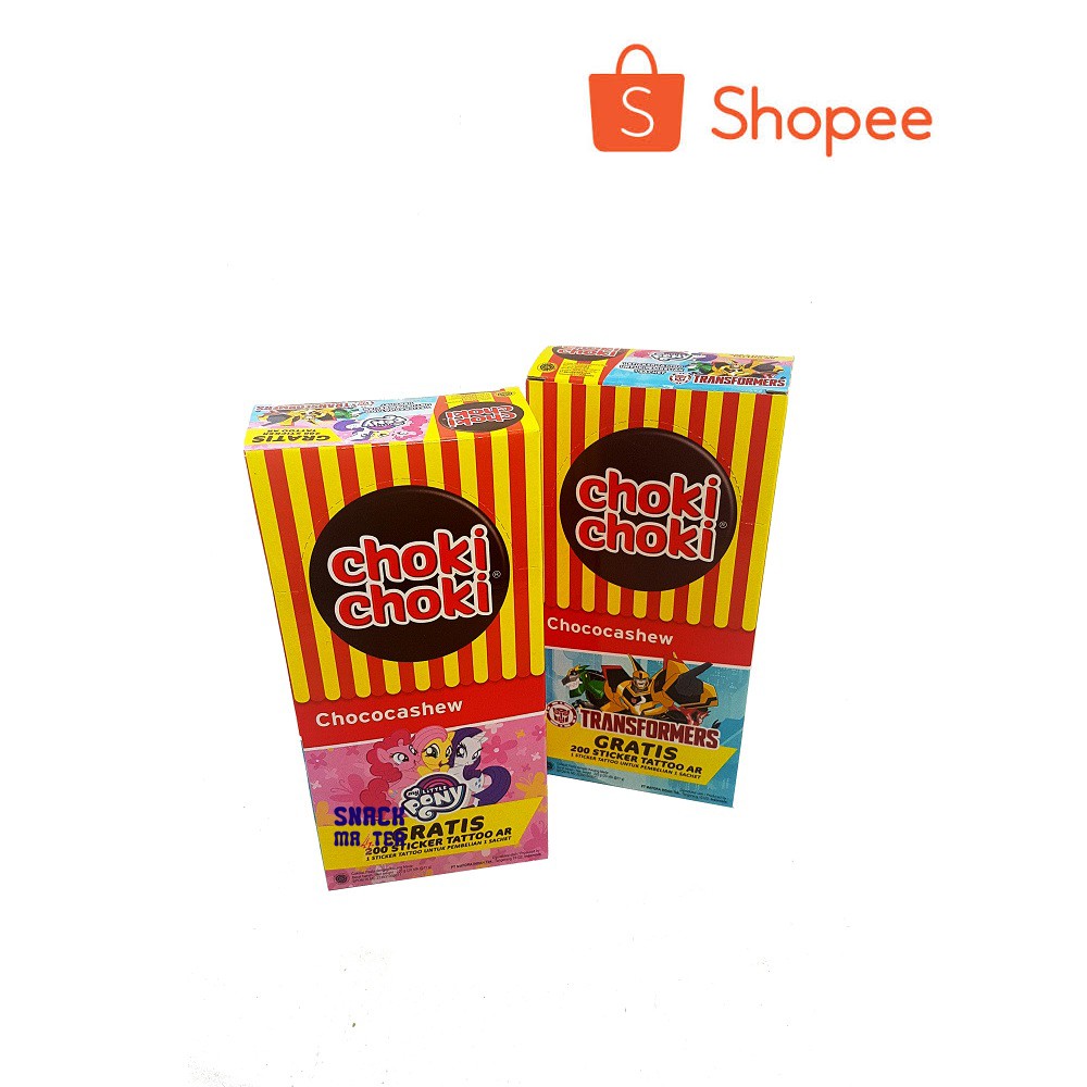 Jual Choki Choki Chococashew - Netto 20 pcs x 11 gr | Shopee Indonesia