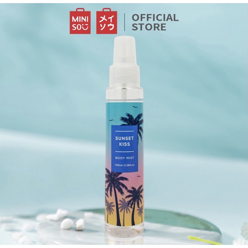 Jual [New] Miniso Sunset Kiss Body Mist 100ml | Tas Selempang Miniso ...