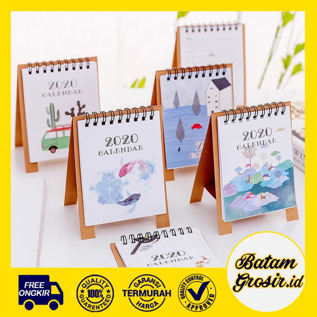 Jual BATAMGROSIR.ID | KALENDER MEJA MINI + MEMO / KALENDER TAHUN 2020 ...