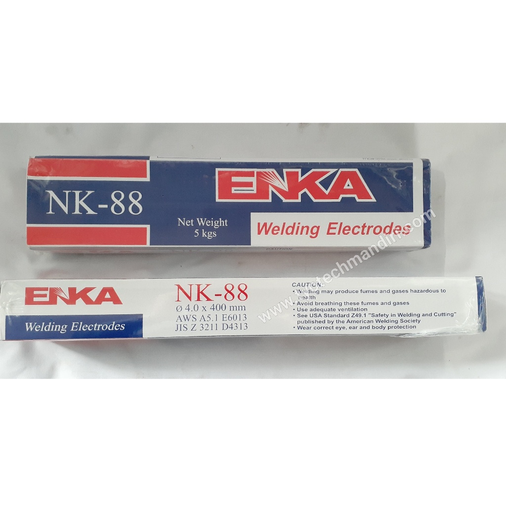Jual Kawat Las ENKA NK88 4.0MM (5KG) / NK 88 4.0 MM NIKKOSTEEL | Shopee Indonesia