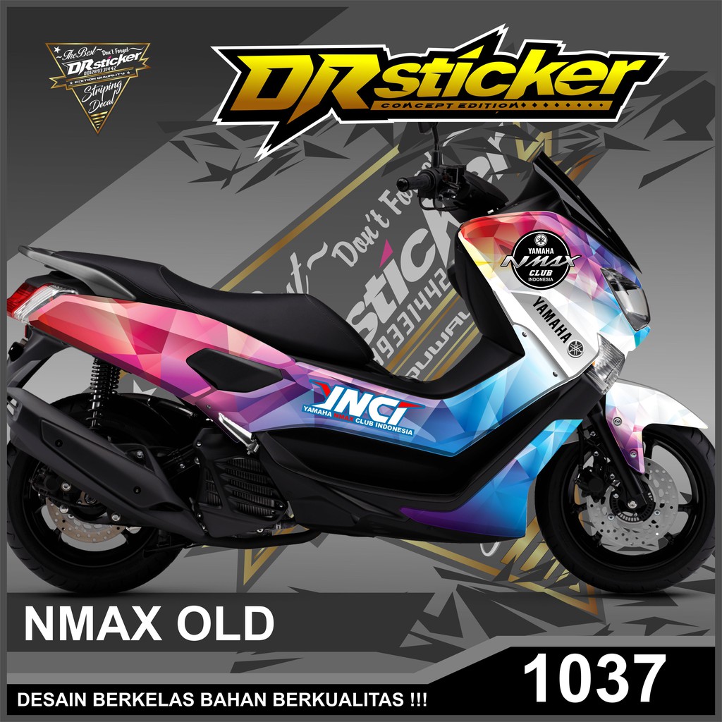 Jual Decal Nmax Old 2018 2019 - Decal Full Body Nmax Lama Grafis ...