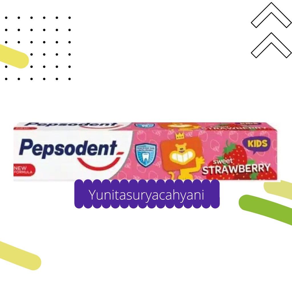 Jual Pepsodent Odol Pasta Gigi Anak Junior Orange/strawbery 50 gr Odol ...