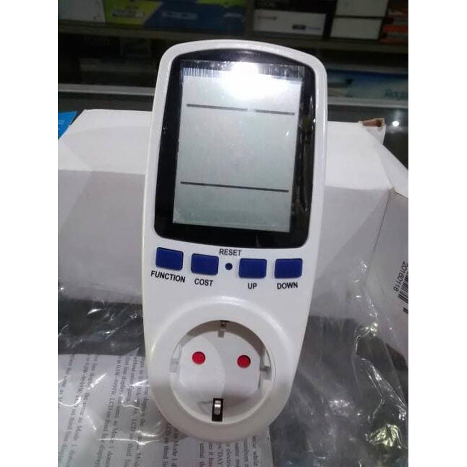 Jual Set Alat Watt Meter Amper Ampere Volt Power Factor Cos Phi
