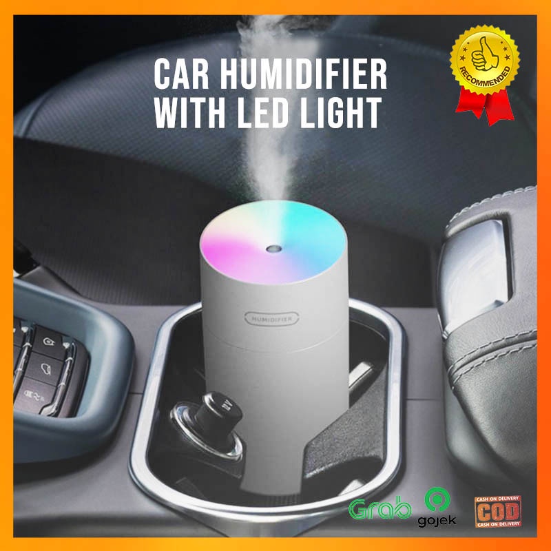 Jual Car Humidifier Mobil Aromatherapy Diffuser LED Light Portable ...