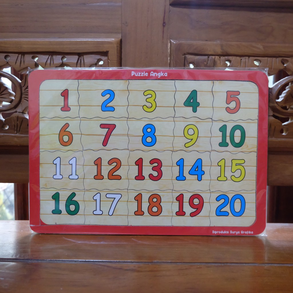Jual PUZZLE KAYU - Mainan Edukasi Anak Aktivitas Anak Angka Huruf ...
