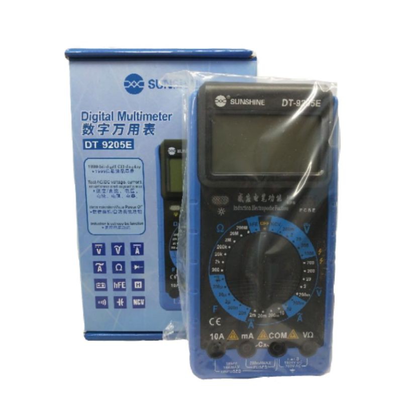 Jual TOOLS SERVICE DIGITAL MULTITESTER MULTI TESTER METER SUNSHINE DT ...