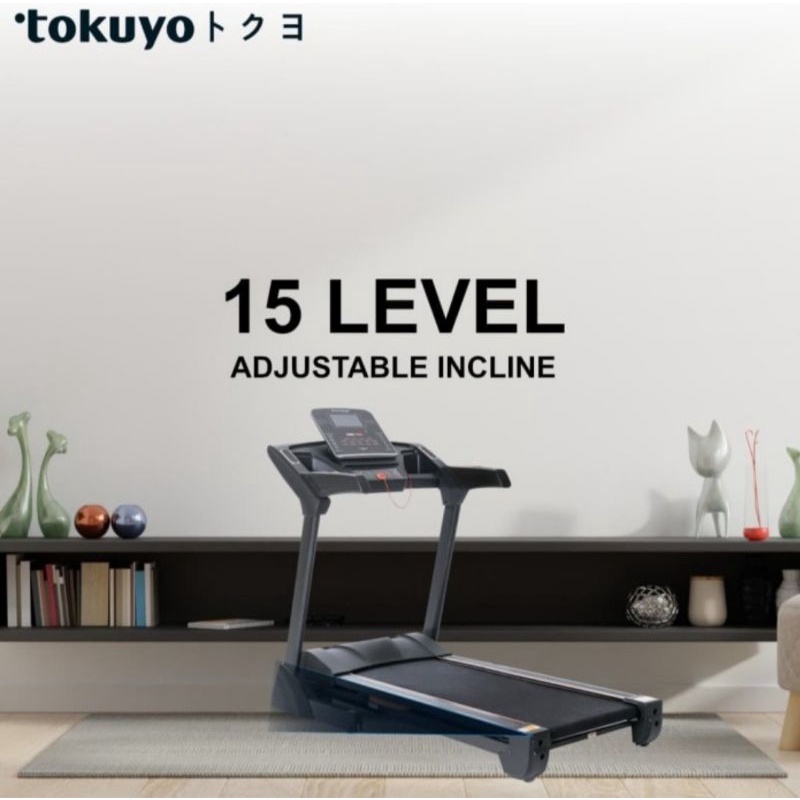 Jual Alat Fitness Treadmill Elektrik 1 Fungsi TOKUYO TT-528 | Shopee Indonesia