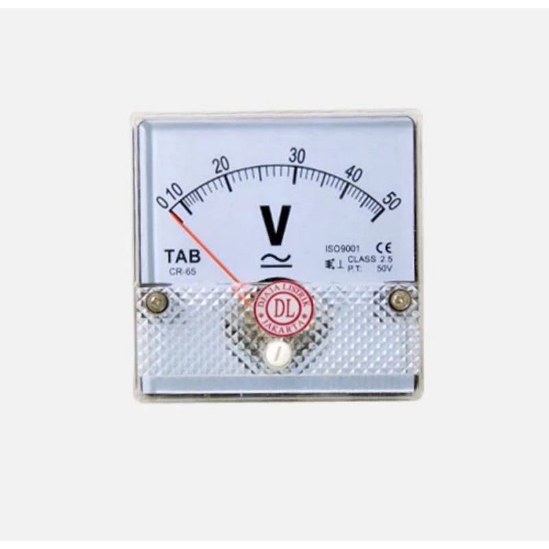 Jual ANALOG PANEL METER VOLT METER FT-45V FORT 45x45 | Shopee Indonesia