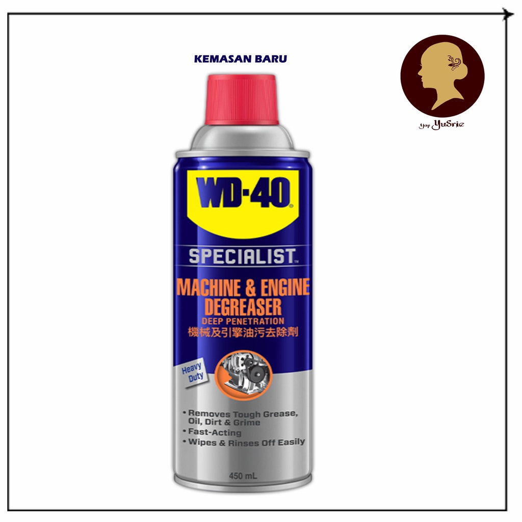 Jual WD-40 SPECIALIST FAST ACTING DEGREASER 450ml MINYAK PELUMAS ...