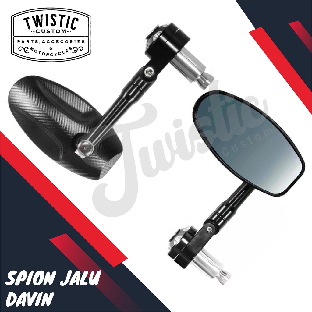 Jual Spion Jalu Bar End Motor Davin W175 XSR Benelli Harley Vespa ...