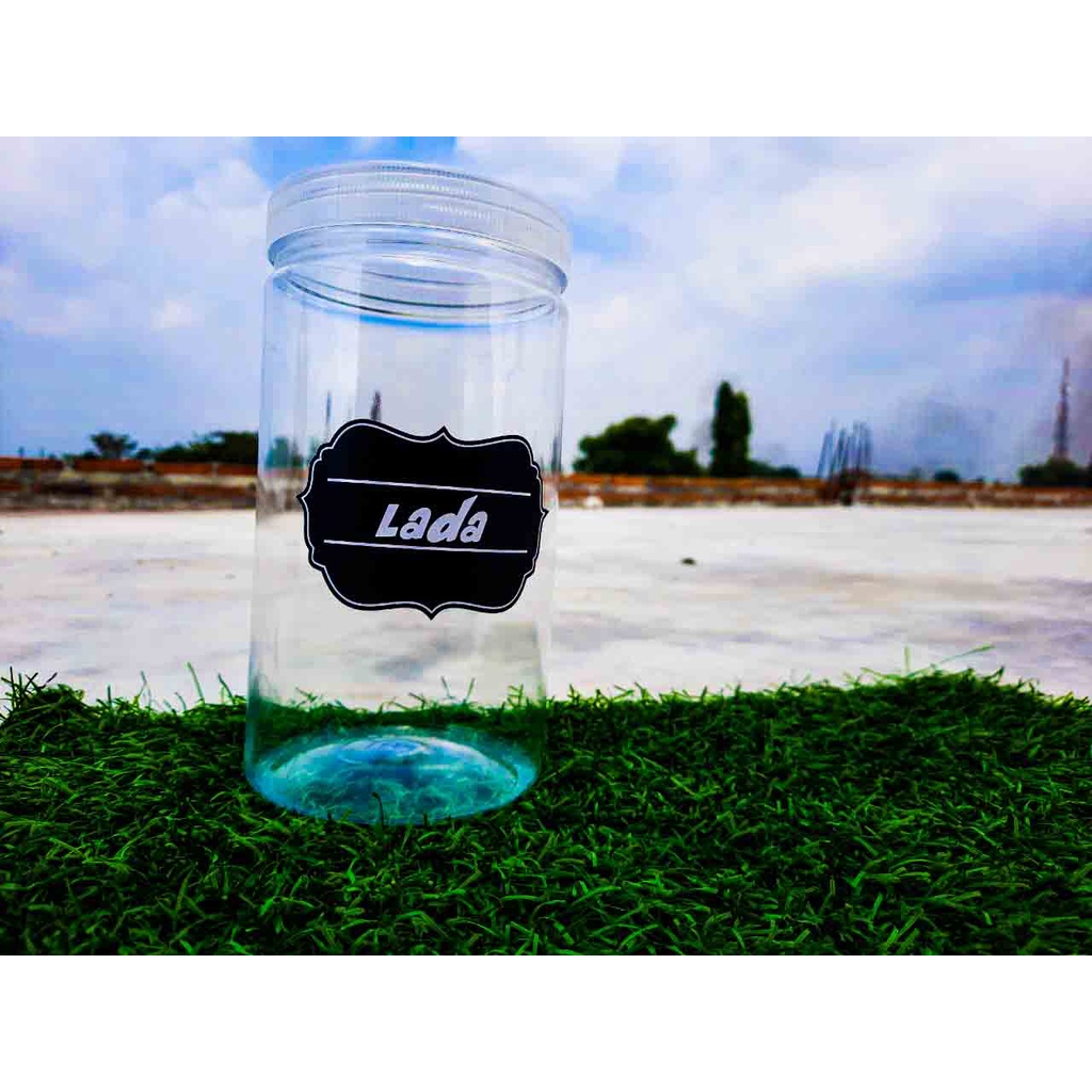 Jual Toples bumbu label sticker waterproff 500, 600, & 1000ml aesthetic ...