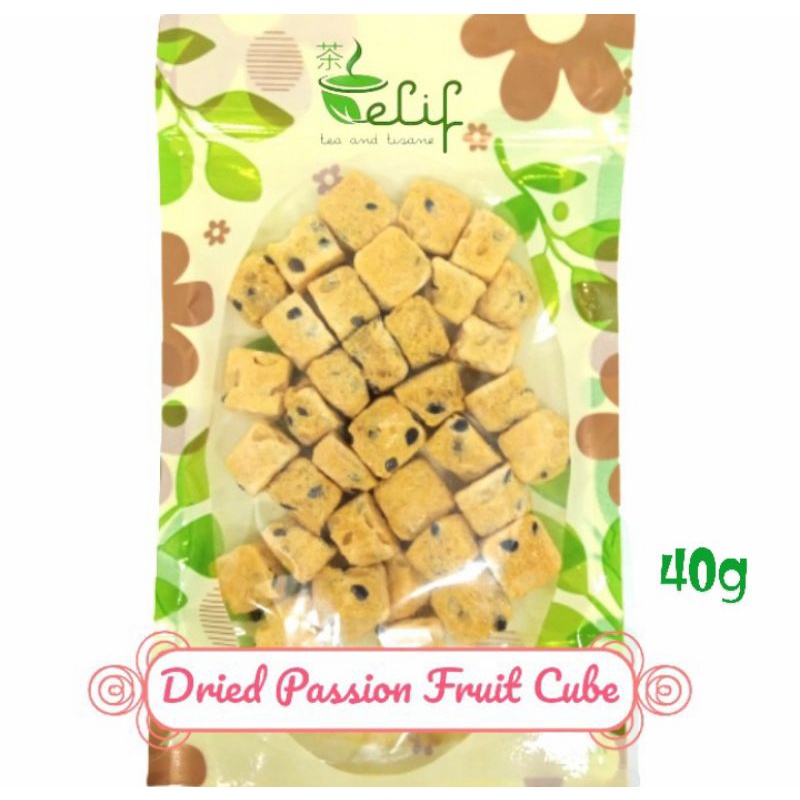 Jual ELIF DRIED FRUITS Freeze Dried Passion Fruit Cube Tea Buah Markisa ...