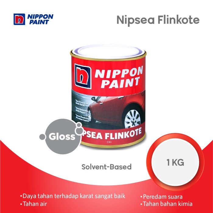 Jual Nippon Paint - Nippon Nipsea Flinkote -1kg- Cat Besi Anti-Karat | Shopee Indonesia
