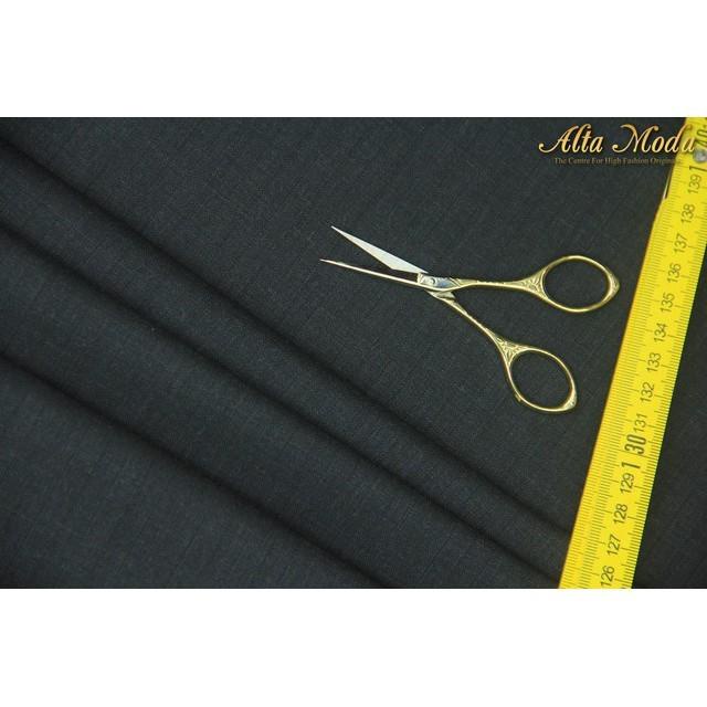 Jual Kain | Alta Moda Fancy Wool Charcoal Grey Self Stripe 120'S (1M ...