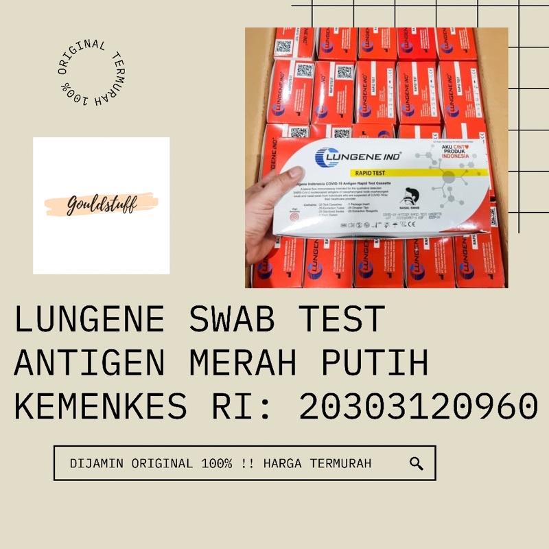 Jual ALAT SWAB TEST ANTIGEN COLOK HIDUNG BOX ISI 25PC IZIN RESMI ...