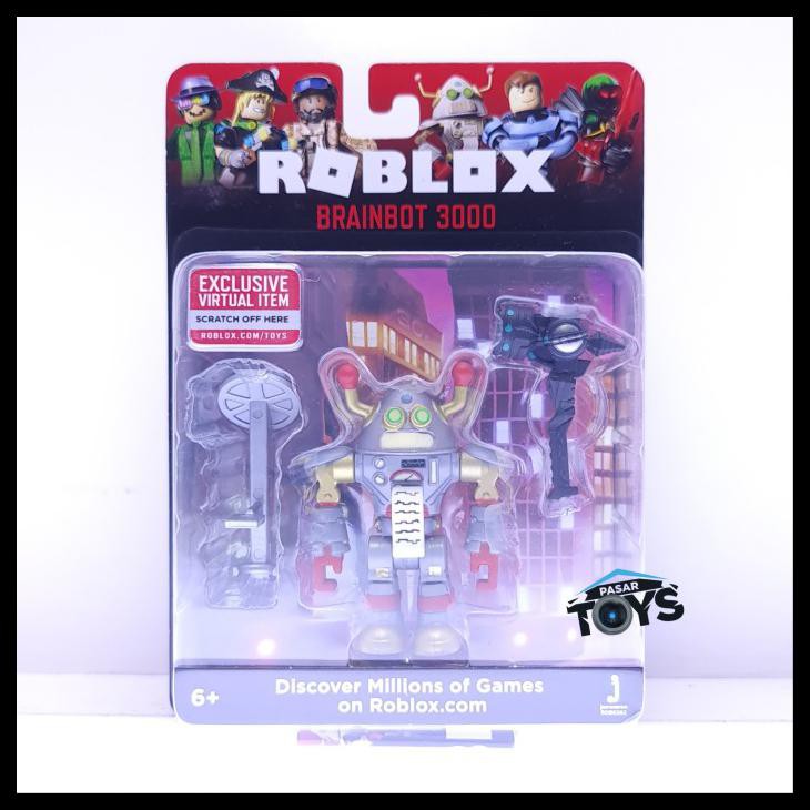 Jual Roblox Action Collection Brainbot 3000 Figure Pack | Shopee Indonesia