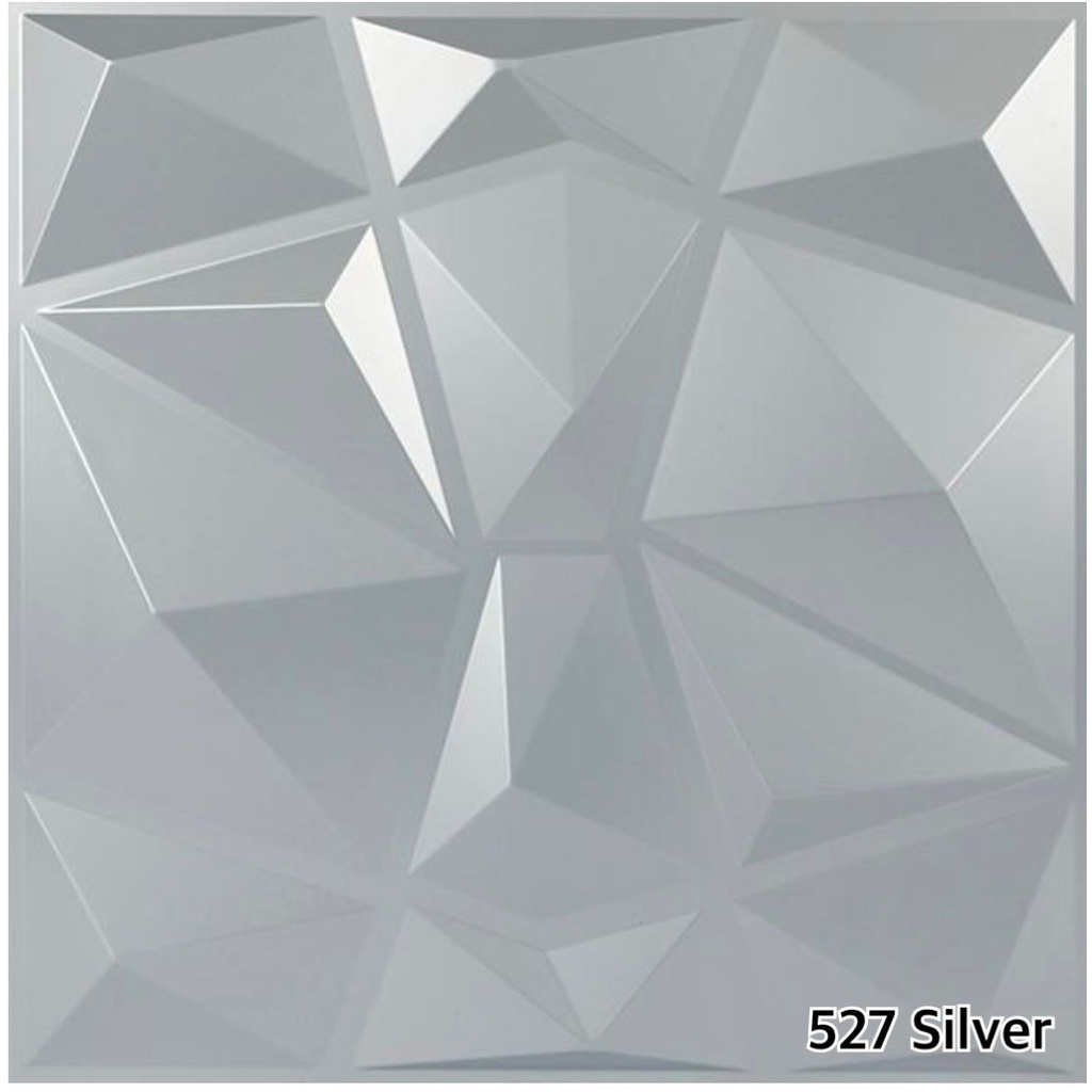 Jual Wall Panel Dinding 3D PVC Black Hitam Gold Emas Abu Silver Timbul ...