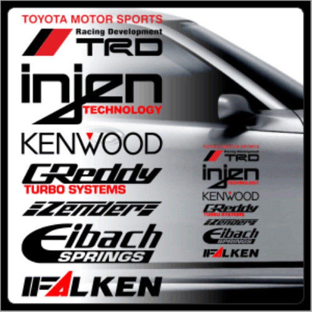 Jual stiker cutting stiker mobil sponsor | Shopee Indonesia