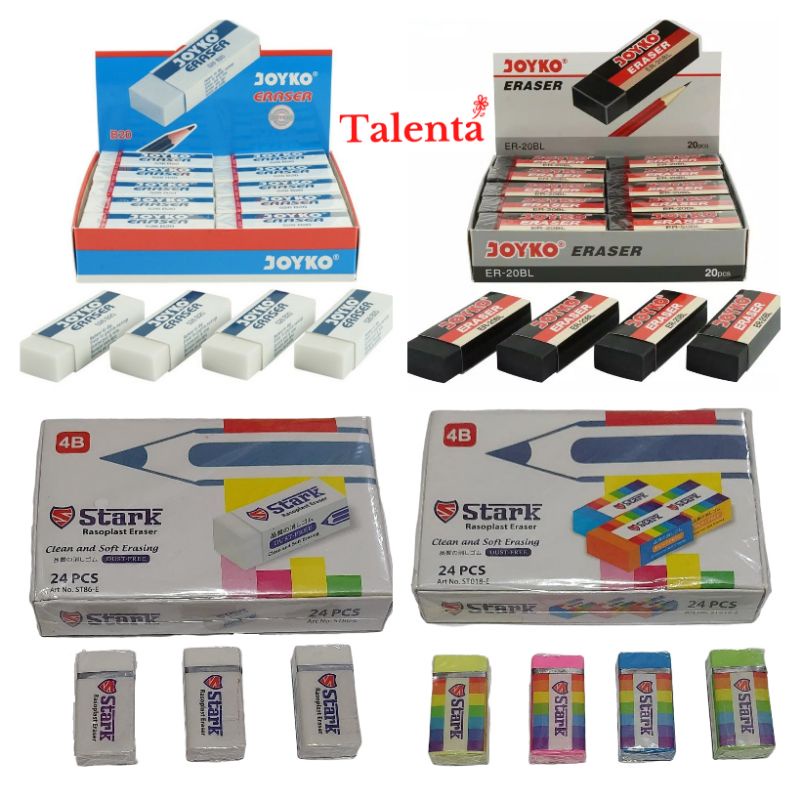Jual Penghapus Hapusan Stip Pensil JOYKO Besar | Shopee Indonesia