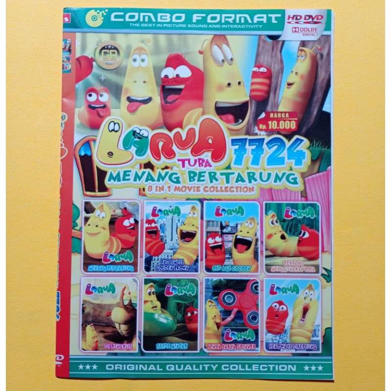 Jual Kaset Koleksi DVD Film Kartun LARVA 7724 TERBARU. | Shopee Indonesia
