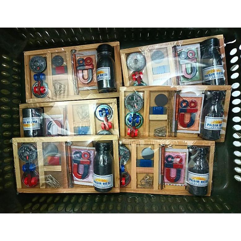 Jual Paket Magnet Edukasi Komplit Praktek Elektromagnet, Medan Magnet ...