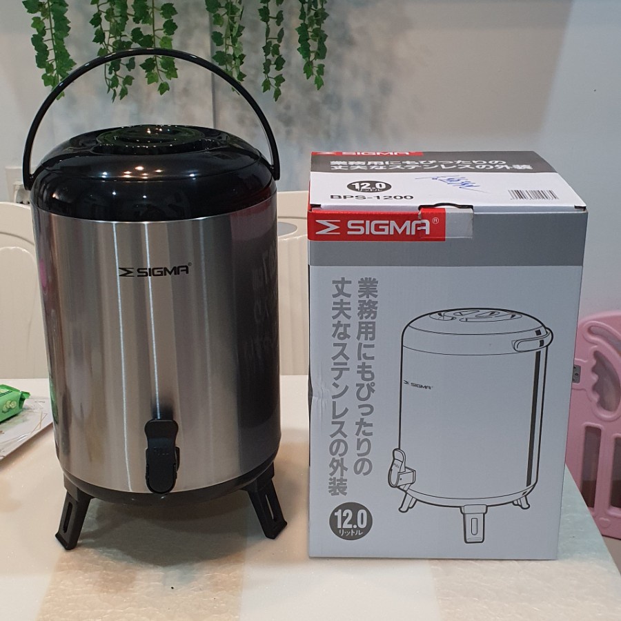 Jual SIGMA TERMOS DISPENSER AIR PANAS / DINGIN 12 lITER TEMPAT AIR ...