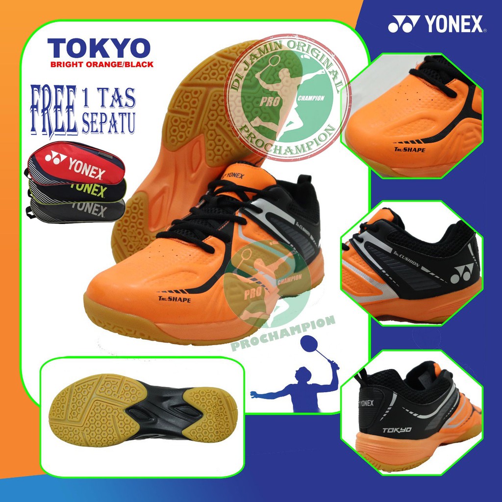 Jual YONEX TOKYO SEPATU BADMINTON ORIGINAL (Free Tas Sepatu) | Shopee ...