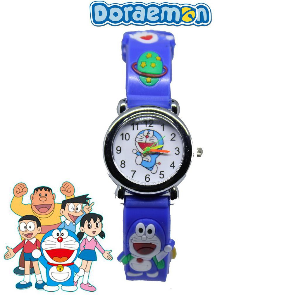 Jual TERBARU JAM TANGAN ANAK RING BESI KARAKTER LUCU (DORAEMON ...