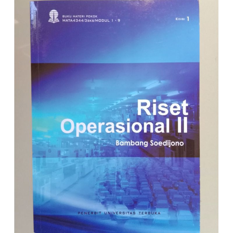 Jual Buku Riset Operasional II | Shopee Indonesia