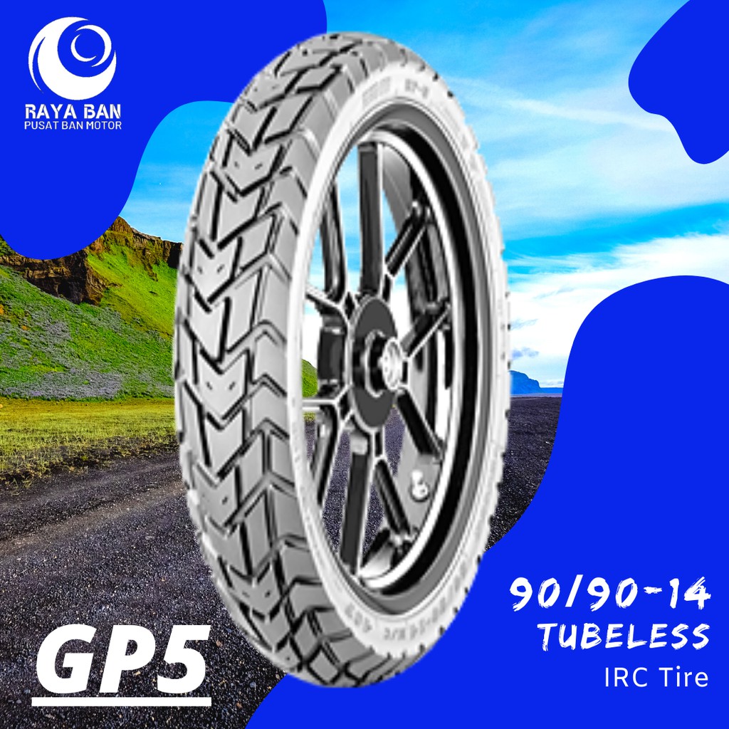 Jual Ban Motor IRC GP5 90/90-14 TL | Shopee Indonesia